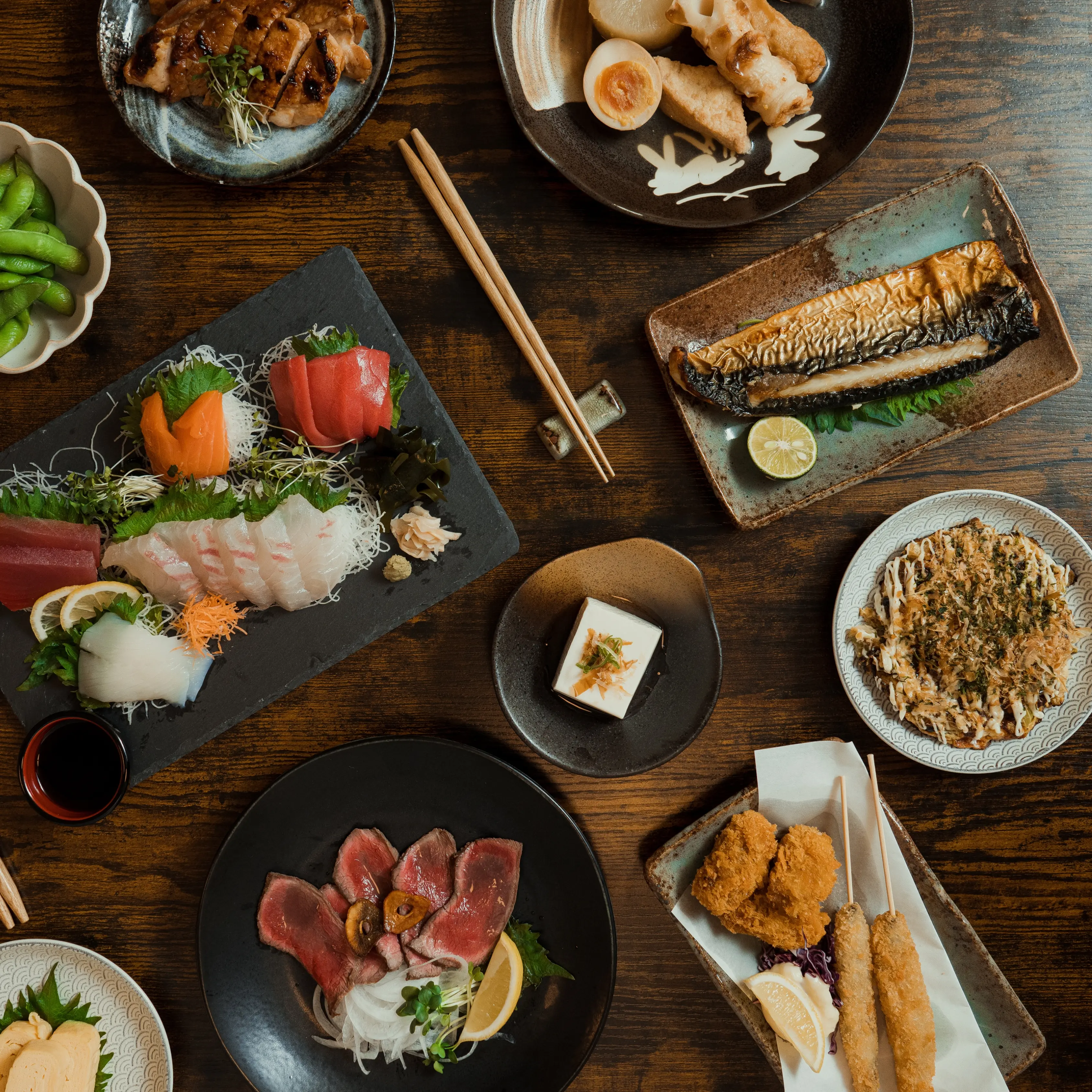 Cena japonesa balanceada: el secreto